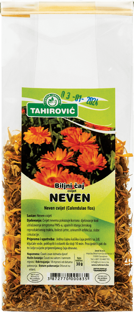 TAHIROVIĆ Neven cvijet čaj, 30 g | dm Bosna i Hercegovina