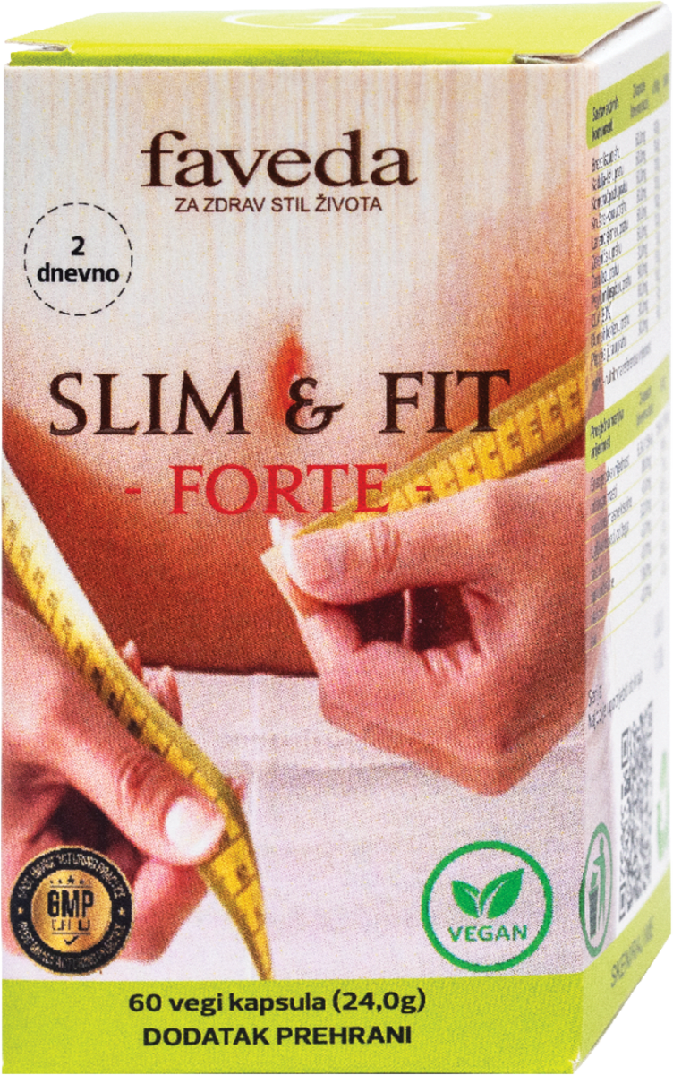 faveda Slim Fit Forte kapsule, 60 kom. | dm Bosna i Hercegovina