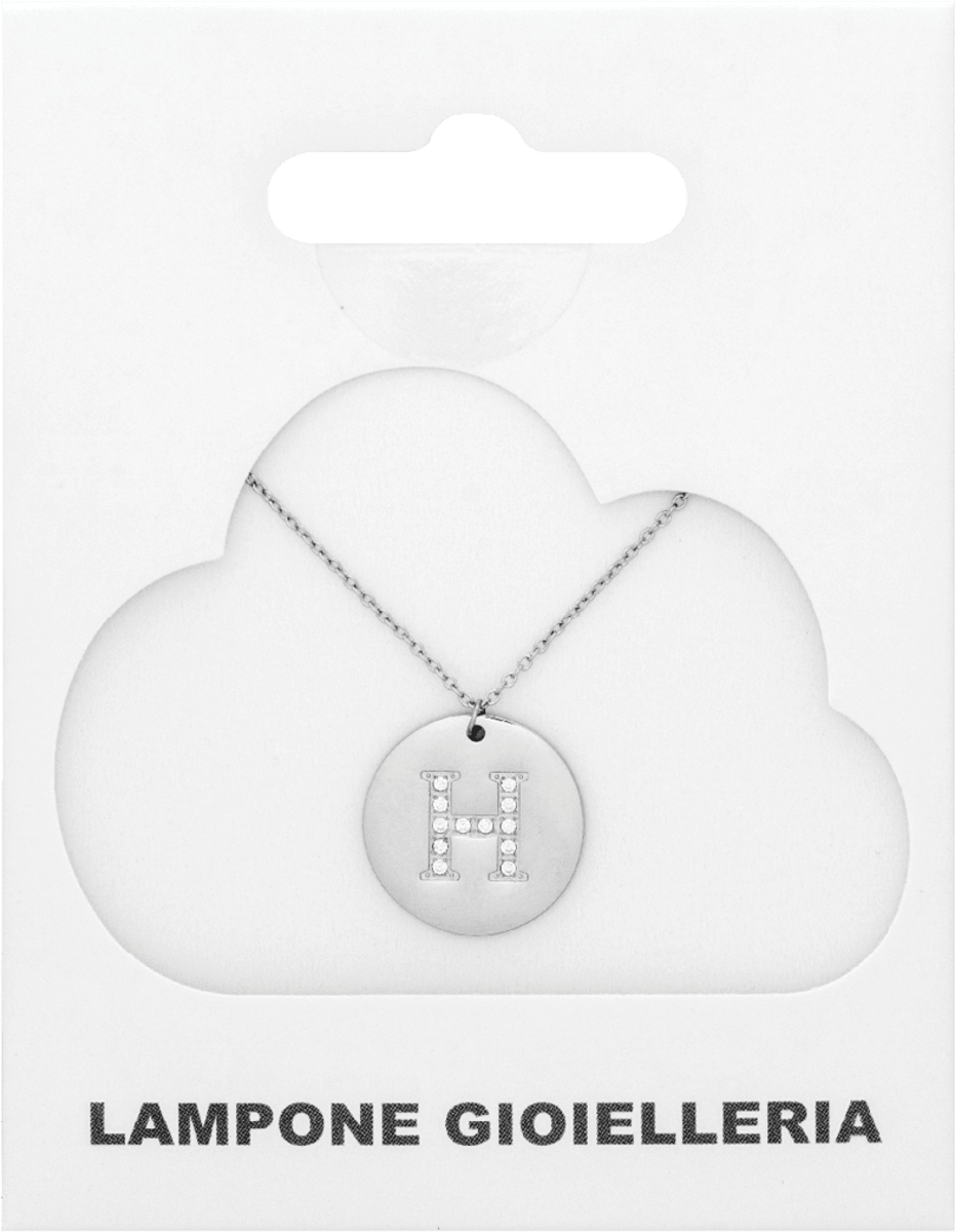 Lampone Ogrlica slovo H - Silver, 1 kom. | dm Bosna i Hercegovina
