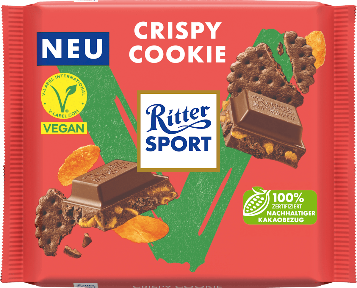 Ritter SPORT Schokolade Crispy Cookie, 100 g | dm.at