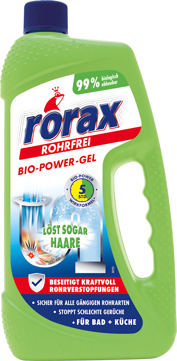 rorax Rohrreiniger Bio-Power-Gel, 1.000 ml dauerhaft günstig online ...