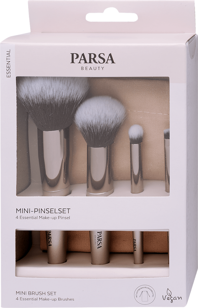 PARSA BEAUTY Set mini-pensule cu săculeț de depozitare, 1 Set | dm.ro
