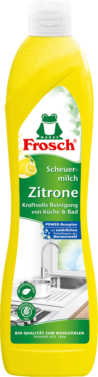 Frosch Scheuermilch Zitrone für Küche & Bad, 500 ml dauerhaft günstig ...