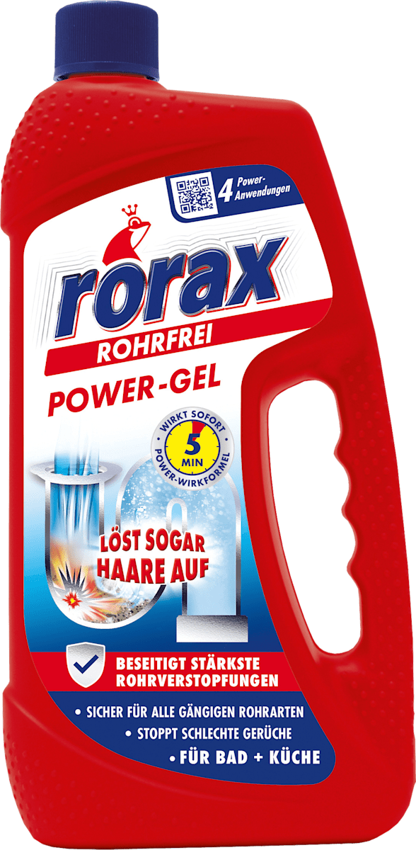 rorax Rohrreiniger Power-Gel, 1.000 ml dauerhaft günstig online kaufen ...