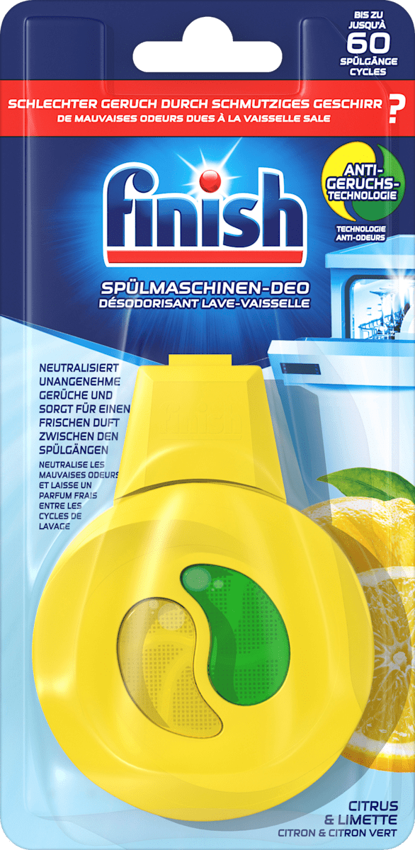 Finish Spülmaschinen-Deo Citrus & Limette, 1 St dauerhaft günstig ...