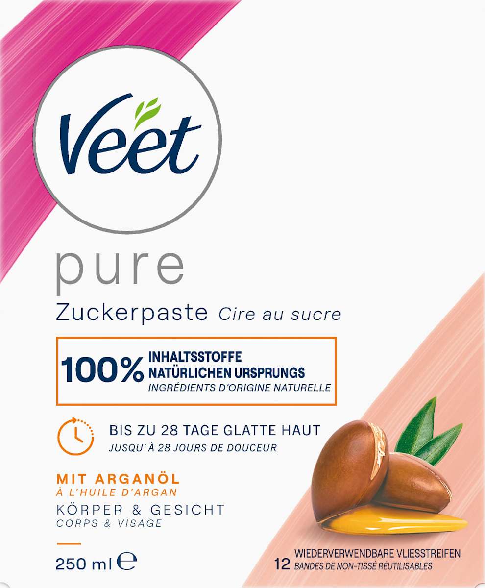 Veet Pure šećerna pasta za depilaciju, 250 ml | dm Bosna i Hercegovina