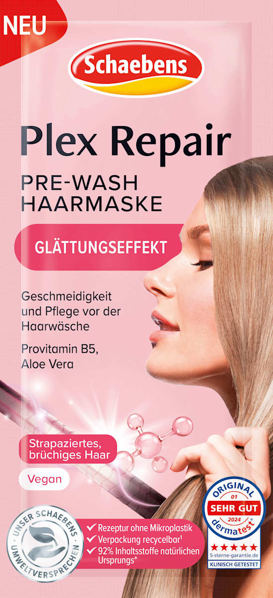 Schaebens Haarmaske Plex Repair, 20 ml dauerhaft günstig online kaufen | dm.de