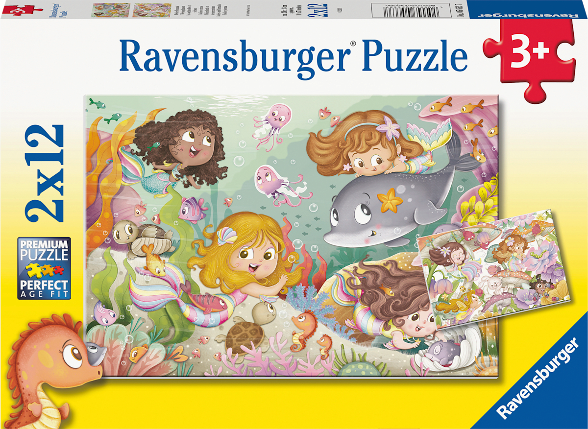 Ravensburger Puzzle Meerjungfrauen & Feen, 1 St | dm.at