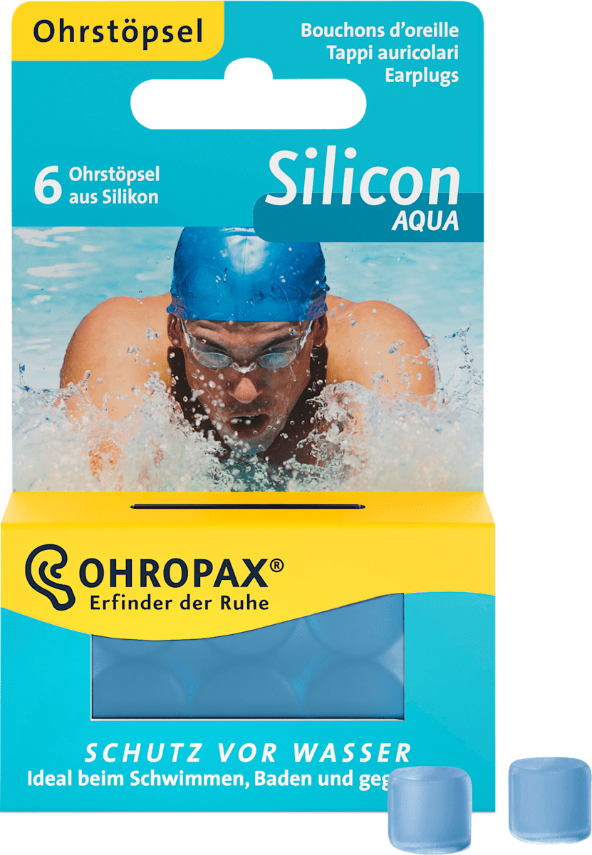Ohropax Ohrstöpsel Aqua, 6 St | dm.at