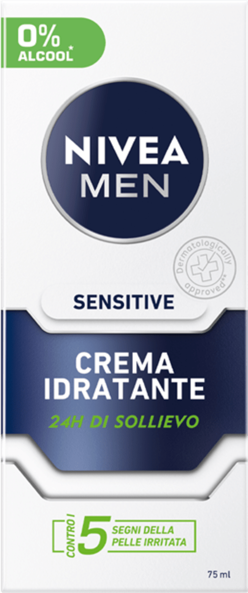 NIVEA MEN Crema viso uomo idratante Sensitive, 75 ml | dm Italia