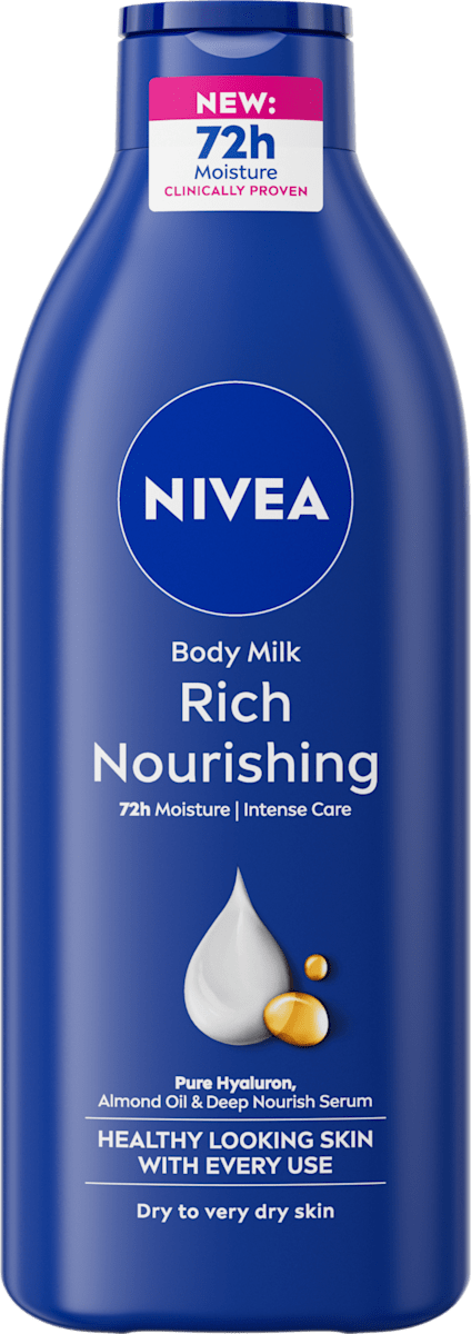 NIVEA Rich Nourishing mleko za telo , za suvu kožu, 400 ml | dm.rs