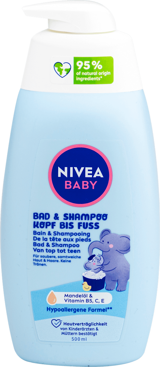NIVEA BABY Baby Bad & Shampoo Kopf bis Fuß, 500 ml | dm.at