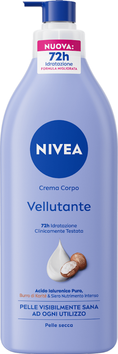 NIVEA Crema corpo Vellutante Pump, 500 ml | dm Italia