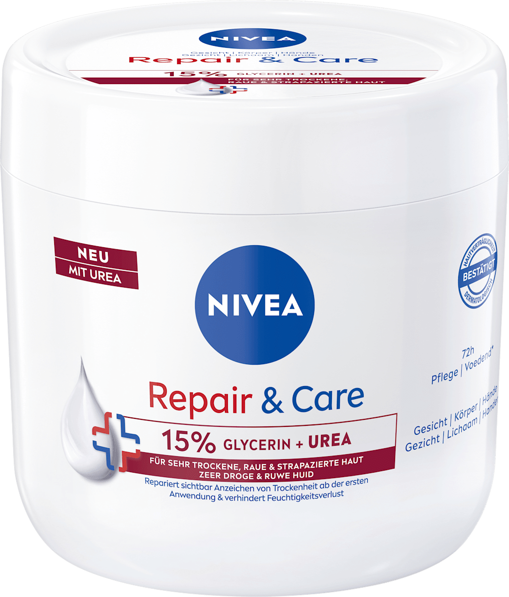 NIVEA Pflegecreme Repair & Care Urea, 400 ml dauerhaft günstig online ...