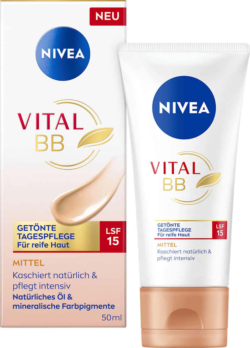 NIVEA BB Cream Vital LSF 15, 50 ml dauerhaft günstig online kaufen | dm.de