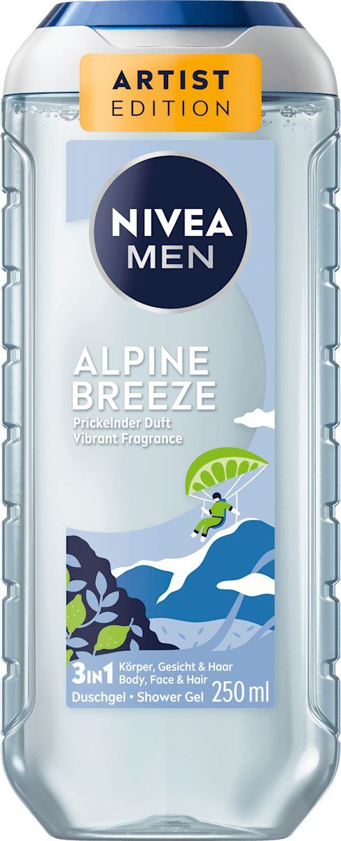 NIVEA MEN Duschgel Alpine Breeze 3in1, 250 ml dauerhaft günstig online kaufen | dm.de