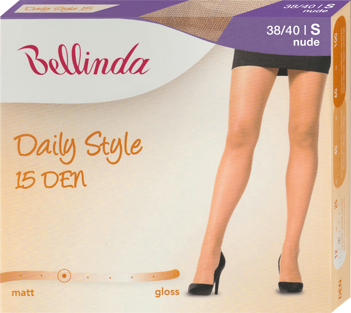 Bellinda punčochové kalhoty Daily Style, tělové, velikost S, 1 ks | dm.cz