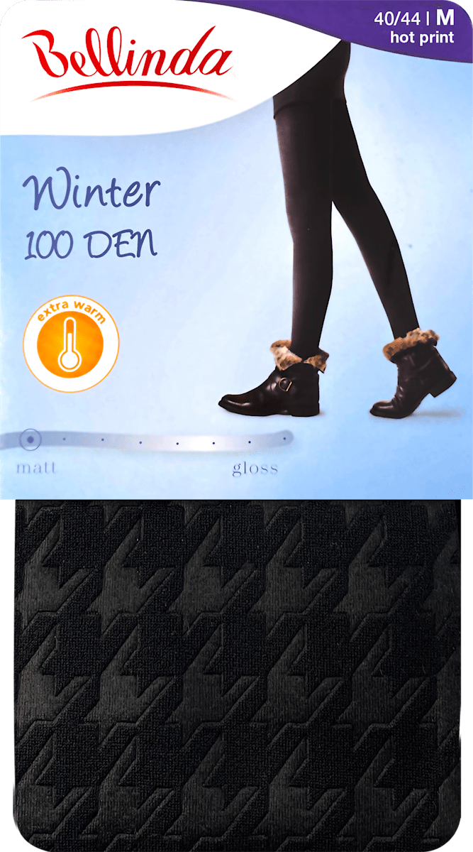 Bellinda punčochové kalhoty WINTER 100DEN, velikost 40-44, hot print, 1 ...