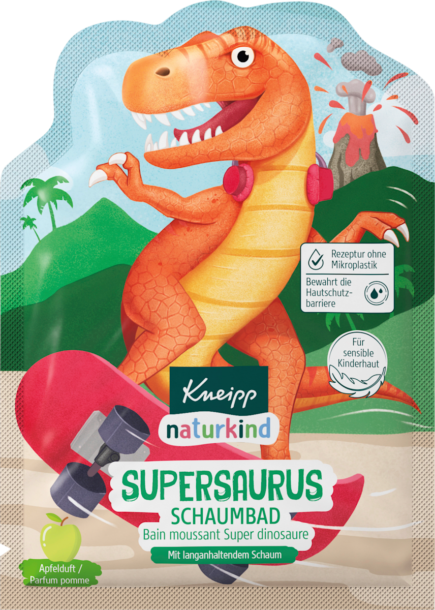 Kneipp Naturkind Schaumbad Supersaurus, 40 ml dauerhaft günstig online ...