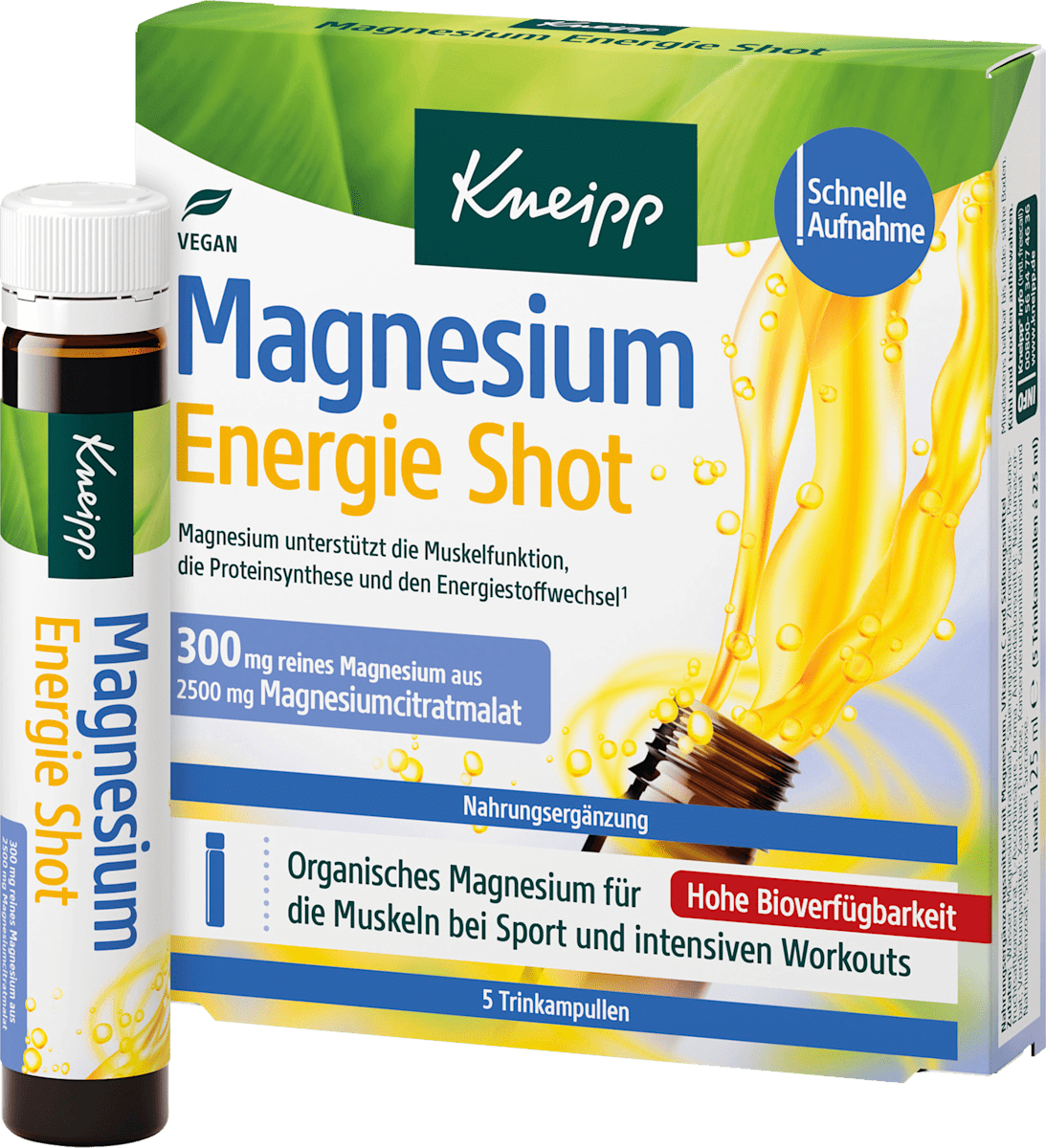 Kneipp Magnesium Energie Shot, 125 ml | dm.at