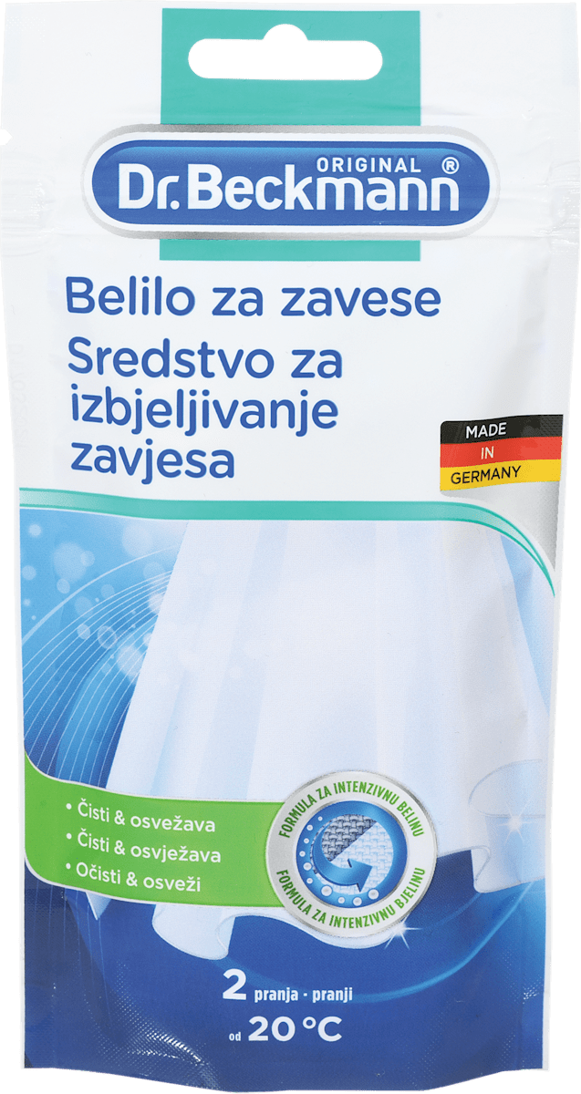 Dr.Beckmann Belilo za zavese, 80 g | dm.rs