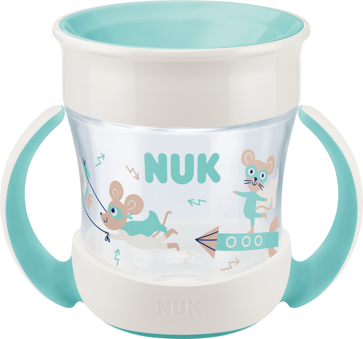 NUK Trinklernbecher Evolution Mini Magic Cup türkis, 160 ml, 1 St dauerhaft günstig online ...