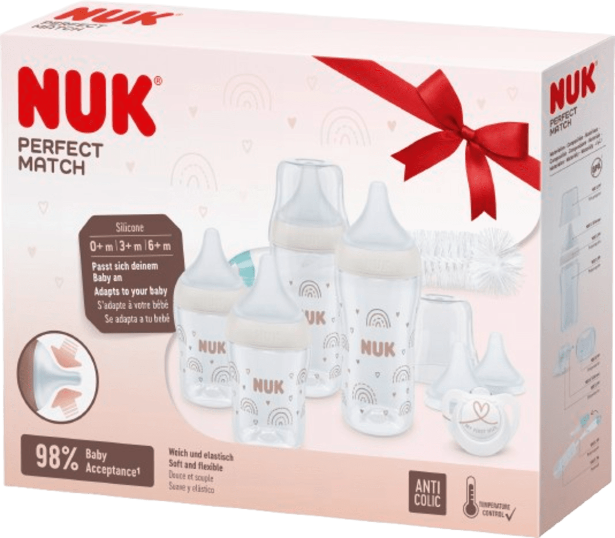 NUK Perfect Match Starter set za bebe – 8 komada, 1 kom. | dm.hr