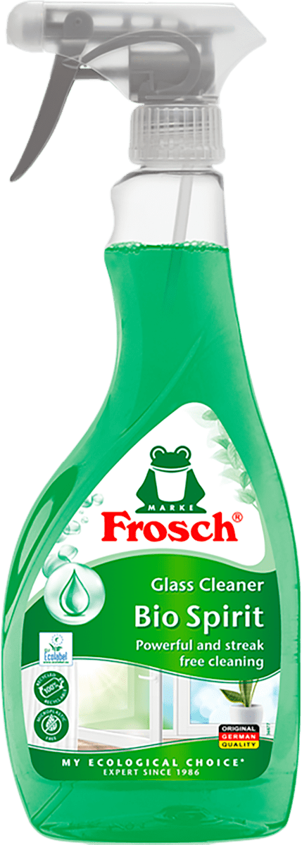 Frosch Препарат за прозорци Bio Spirit, 500 ml | dm България