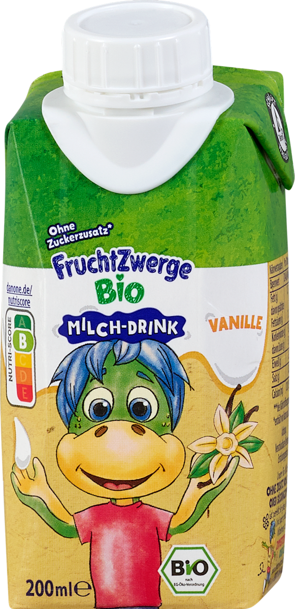 FruchtZwerge Bio Milch-Drink Vanille, 200 ml | dm.at