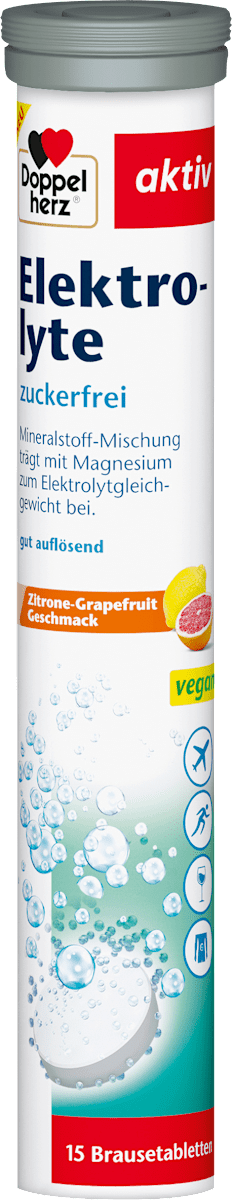 Doppelherz Elektrolyte Brausetabletten, 15 St | dm.at