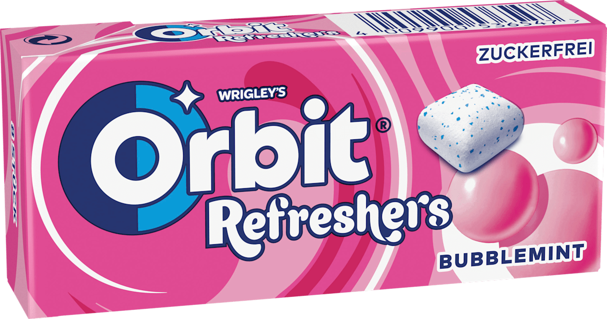 Orbit Kaugummi Refreshers Bubblemint zuckerfrei, 8 St | dm.at