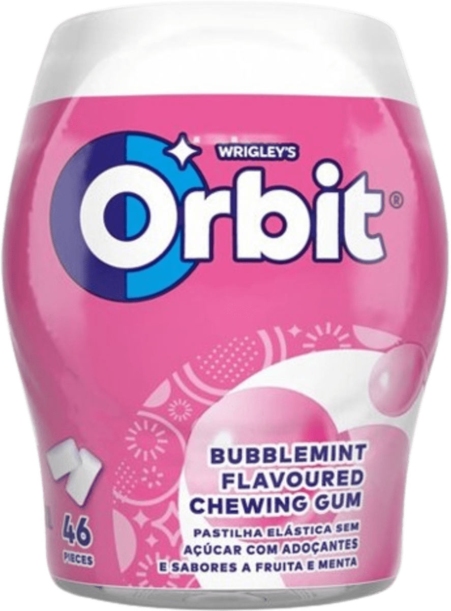 Orbit Orbit žvakaće gume Bubblemint, 64 g | dm.hr