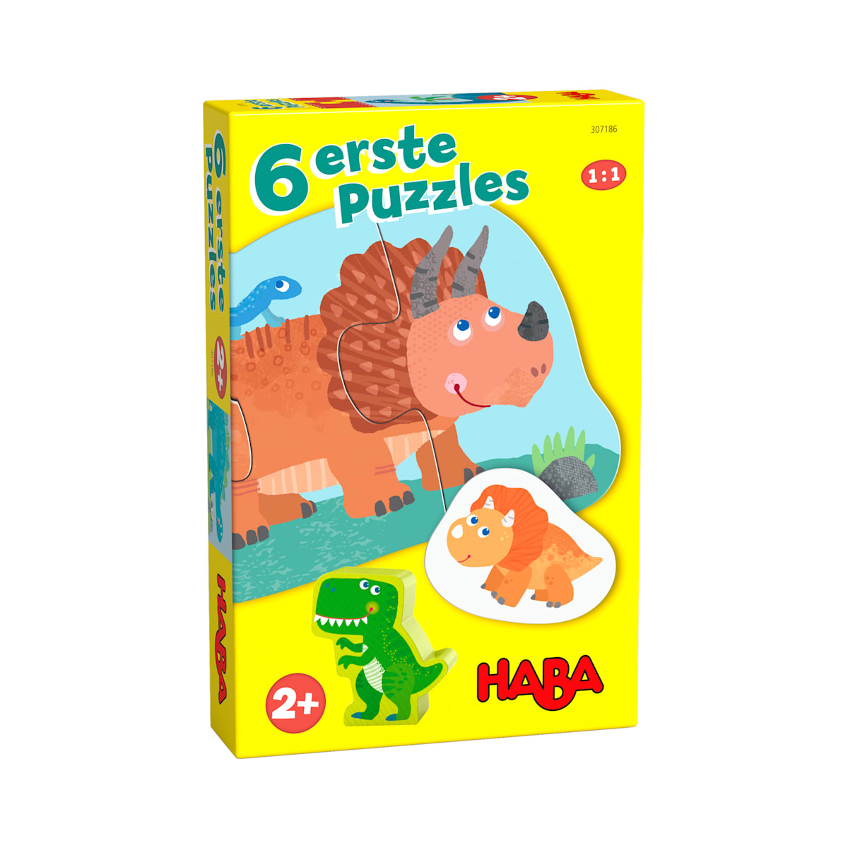 HABA Puzzle 6 erste Puzzles Dinos, 472 g | dm.at