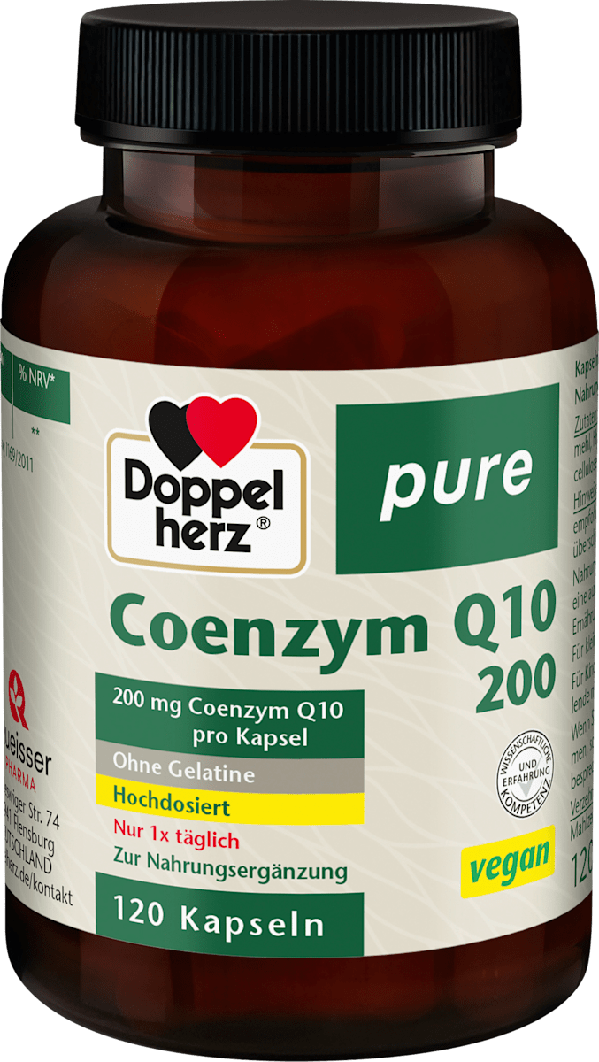Doppelherz Coenzym Q10 Kapseln 120 St, 60,7 g dauerhaft günstig online ...