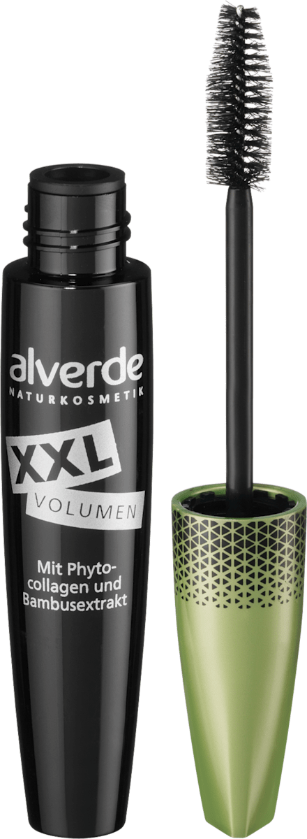 alverde NATURKOSMETIK XXL Volumen maskara – 010 crna, 12 ml | dm.hr