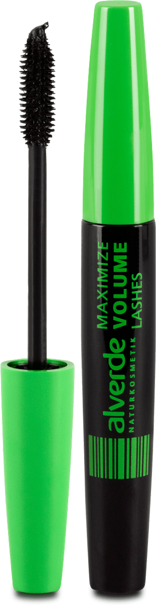 alverde NATURKOSMETIK Maximize Volume Lashes maskara – 010 crna, 8 ml ...