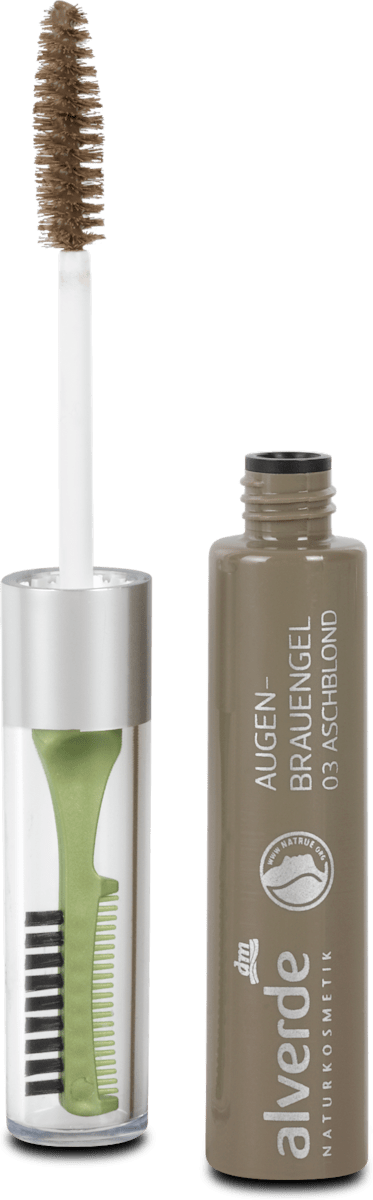 alverde NATURKOSMETIK Gel de sprâncene 03 blond cenușiu, 6 ml | dm.ro