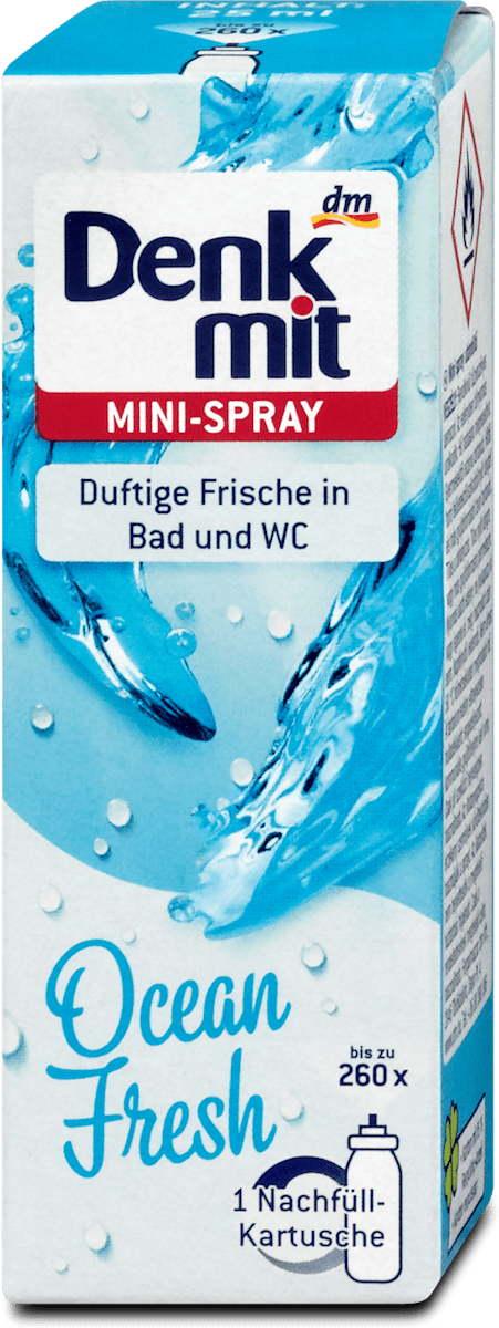 Denkmit mini osveživač prostora u spreju - Ocean Fresh, 25 ml | dm.rs