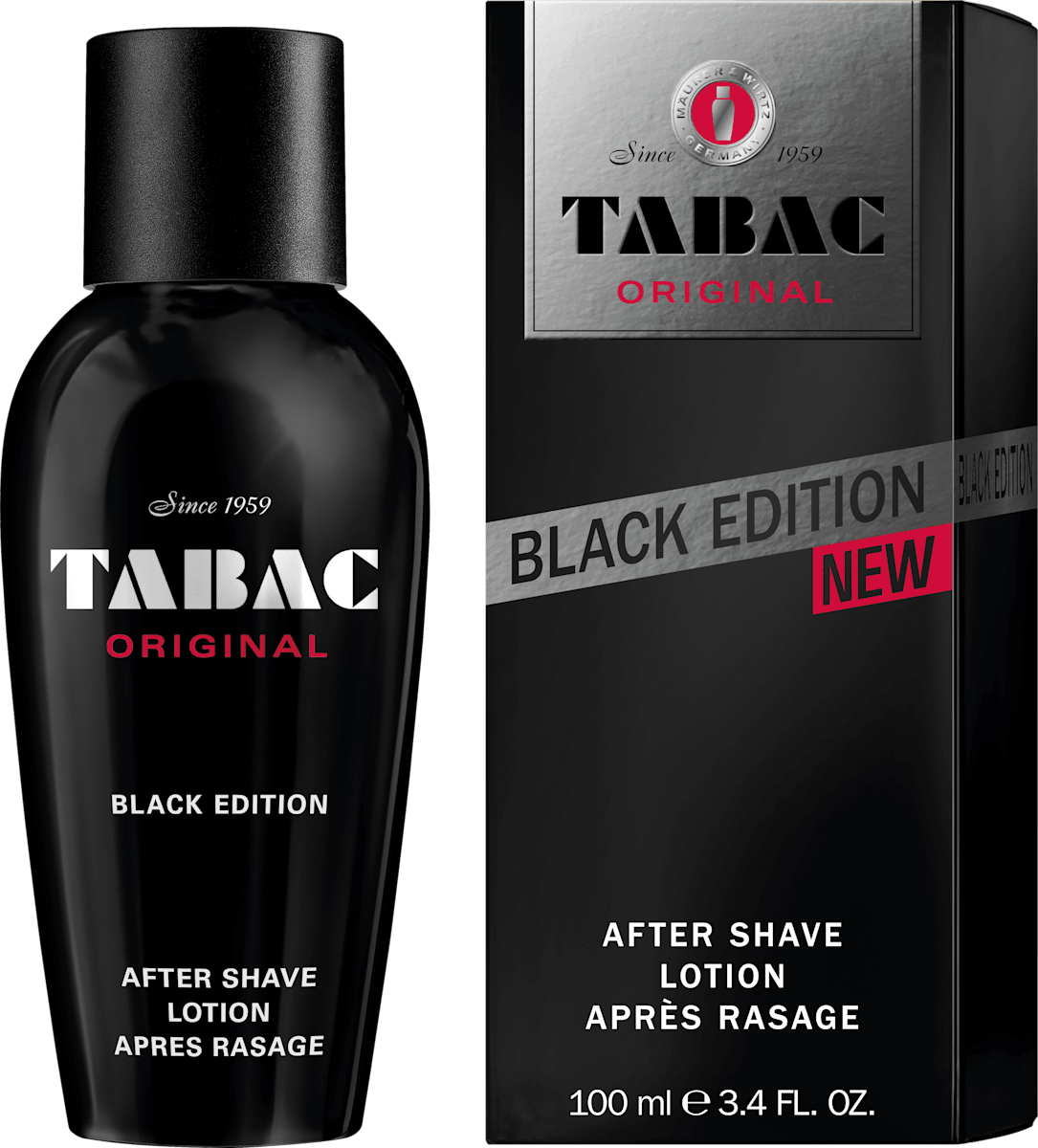 TABAC ORIGINAL Black Edition After Shave Lotion, 100 ml dauerhaft ...