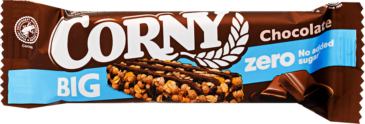 Corny Zero Big müzliszelet, csokoládés, 40 g | dm.hu