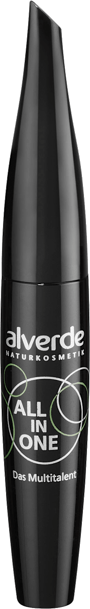 alverde NATURKOSMETIK All in One maskara – 010 crna, 12 ml | dm.rs