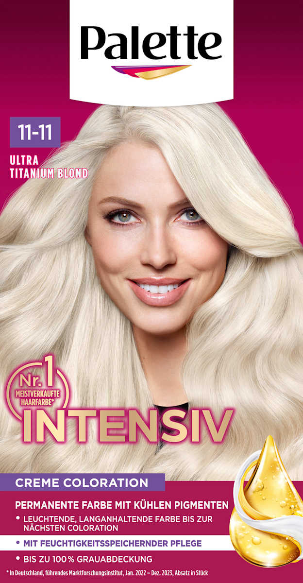 Palette Intensive Color Creme Intensiv-Creme-Coloration - Nr. 11-11 ...