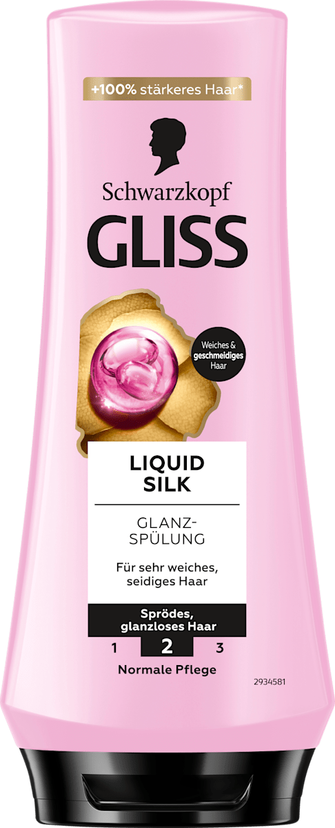 Schwarzkopf GLISS Conditioner Liquid Silk, 200 ml dauerhaft günstig online kaufen | dm.de