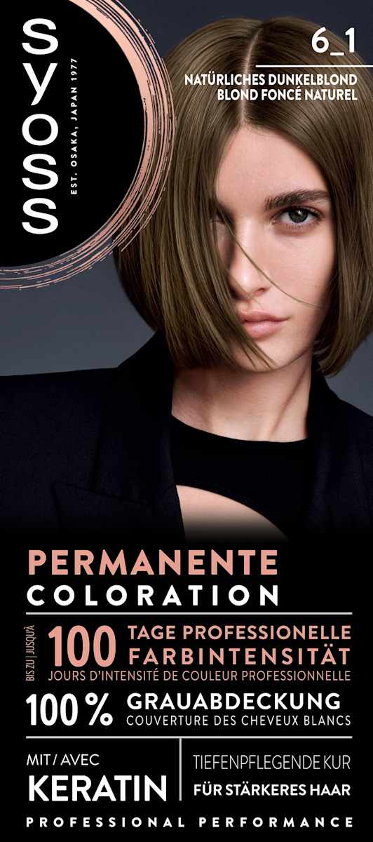 Syoss Haarfarbe 6_1 Natürliches Dunkelblond, 1 St dauerhaft günstig online kaufen | dm.de