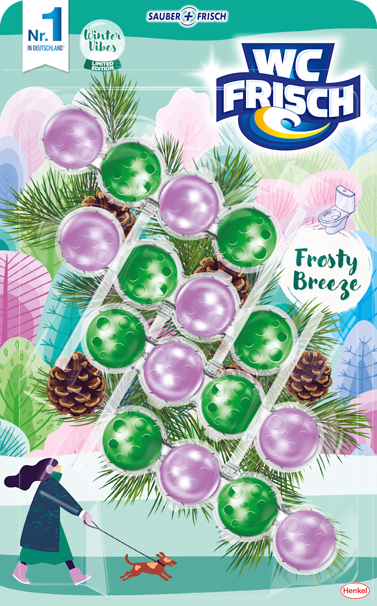 WC-Frisch WC-Stein Frosty Breeze, 4 St dauerhaft günstig online kaufen ...