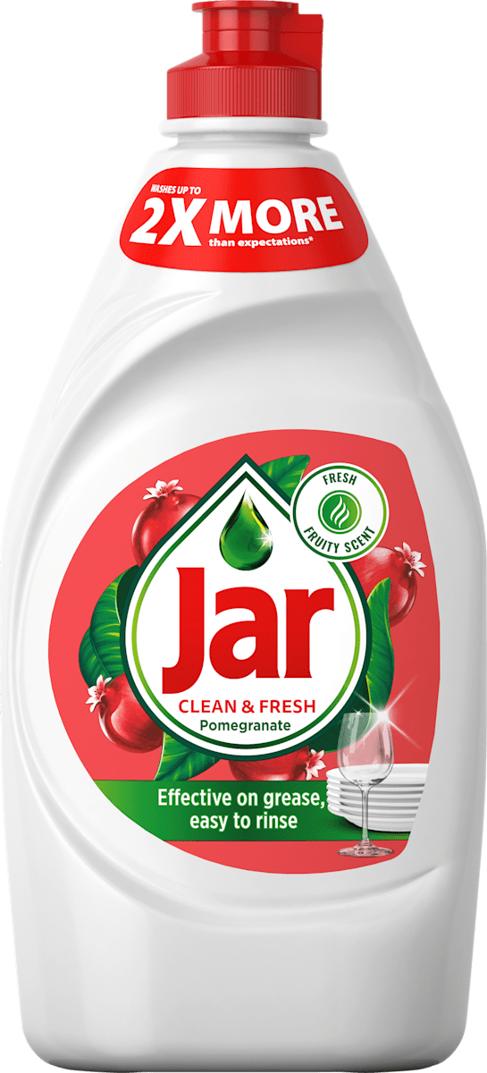 Jar Clean & Fresh deterdžent za pranje posuđa – nar, 450 ml | dm.hr