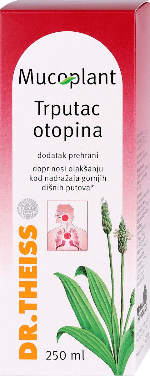 DR.THEISS Mucoplant Trputac otopina, 250 ml | dm.hr