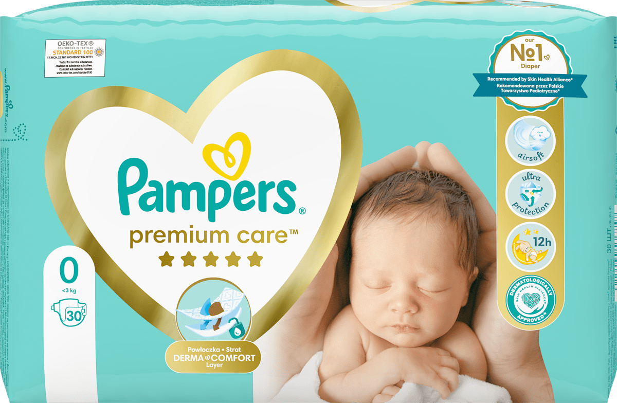Pampers premium care Pelene, veličina 0