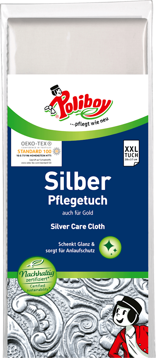 Poliboy Lavetă pentru îngrijirea argintului, 1 buc | dm.ro