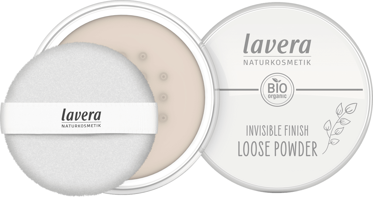 lavera NATURKOSMETIK Loses Puder Invisible Finish - Transparent, 11 g ...
